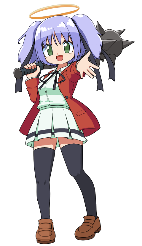 Safebooru - 1girl bokusatsu tenshi dokuro-chan club (weapon) cocia ...
