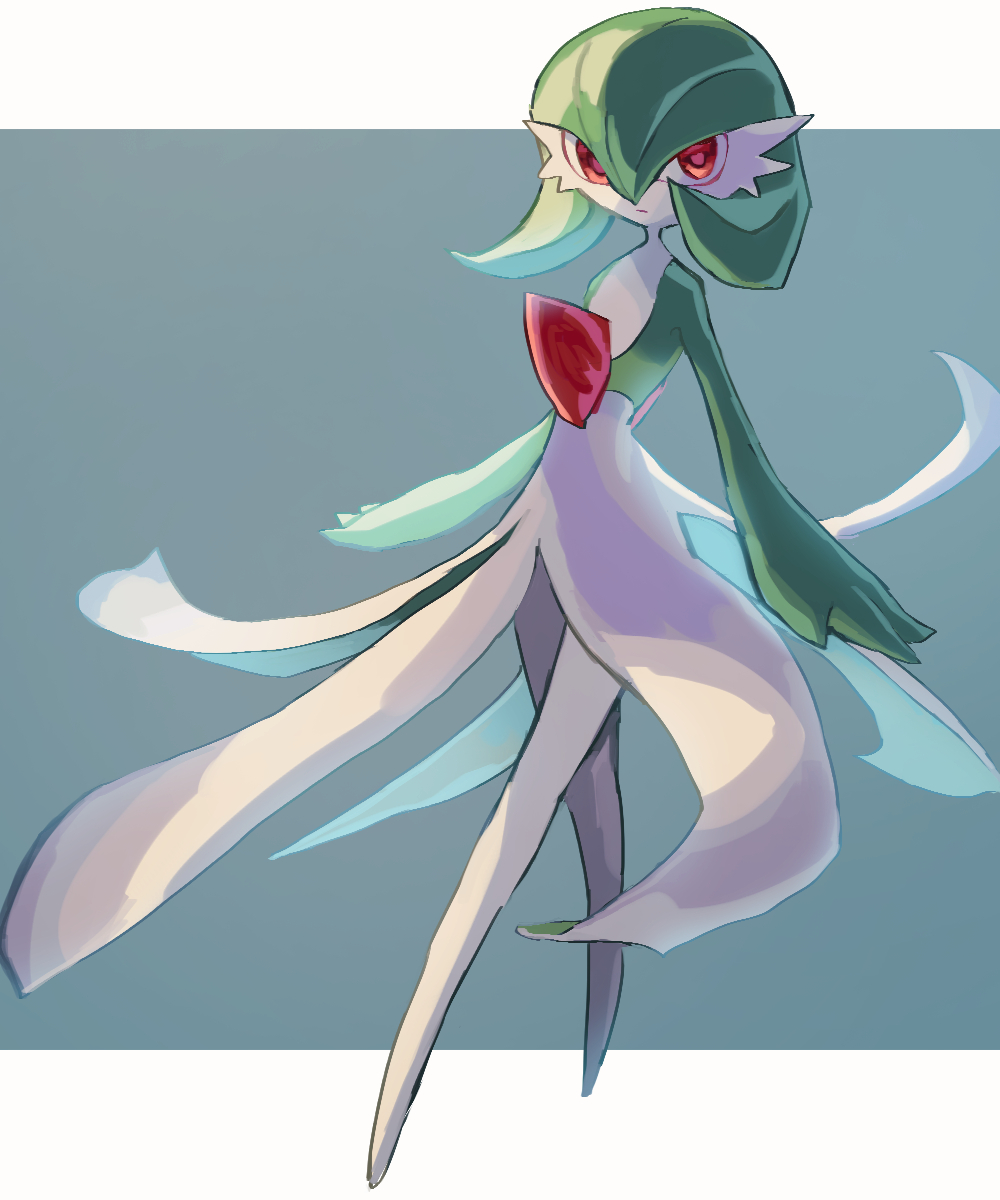Safebooru - bob cut colored skin dress fusenryo gardevoir gardevoir day ...