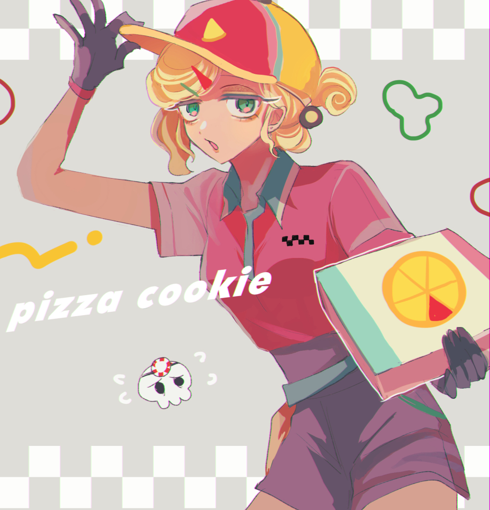 Safebooru - 1girl character name cookie run food gloves green eyes hair ...