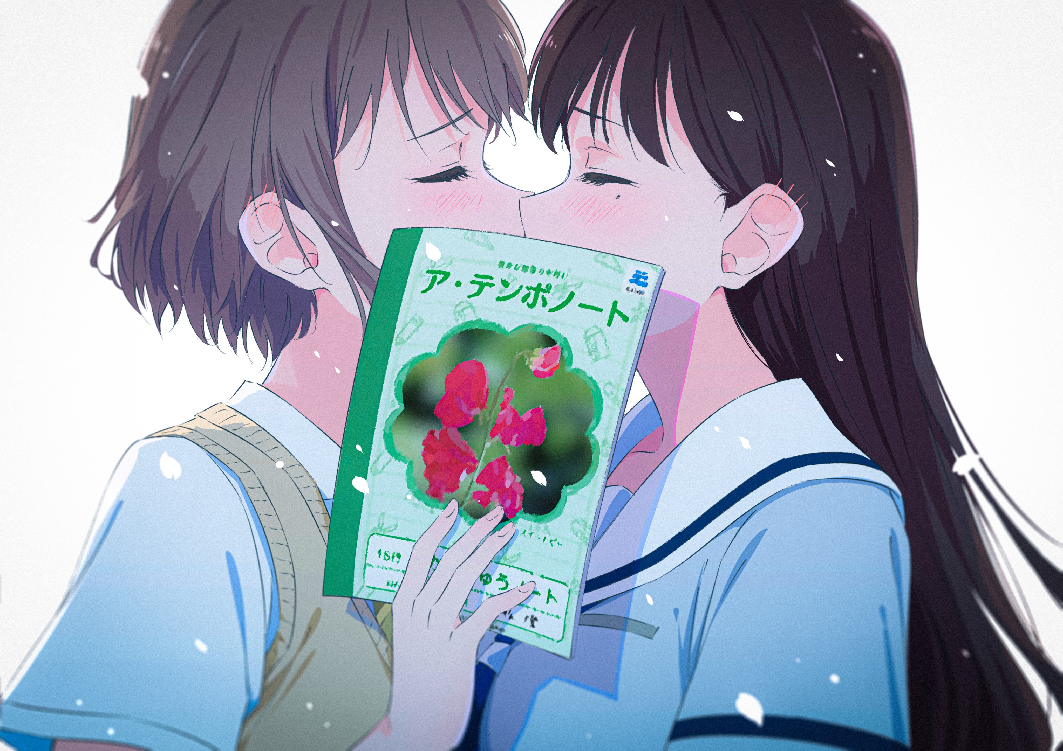 Safebooru - 2girls absurdres bang dream! bang dream! it's mygo!!!!! blue neckerchief blue shirt ...