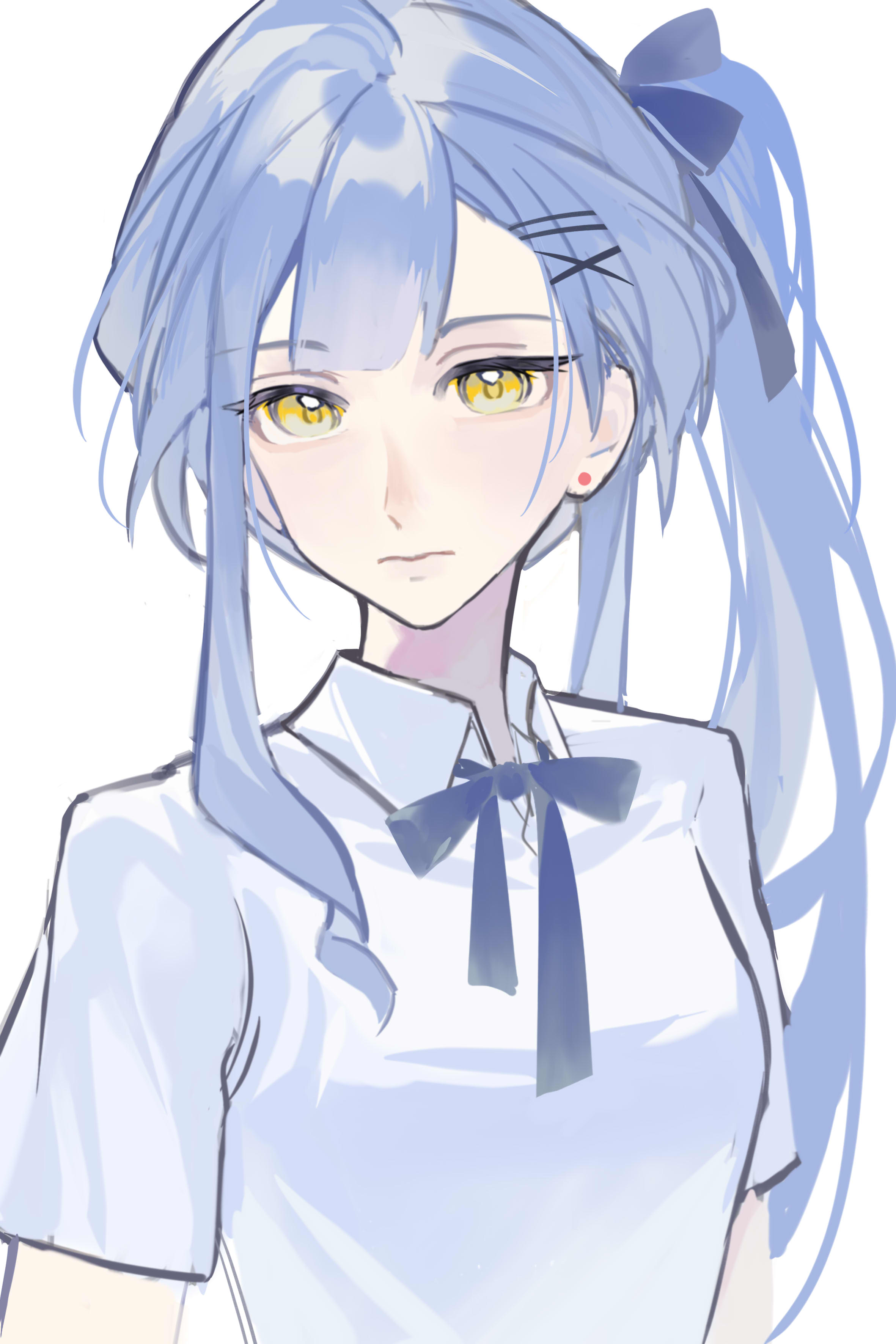 Safebooru - 1girl absurdres alternate hairstyle asymmetrical bangs asymmetrical hair bang dream ...