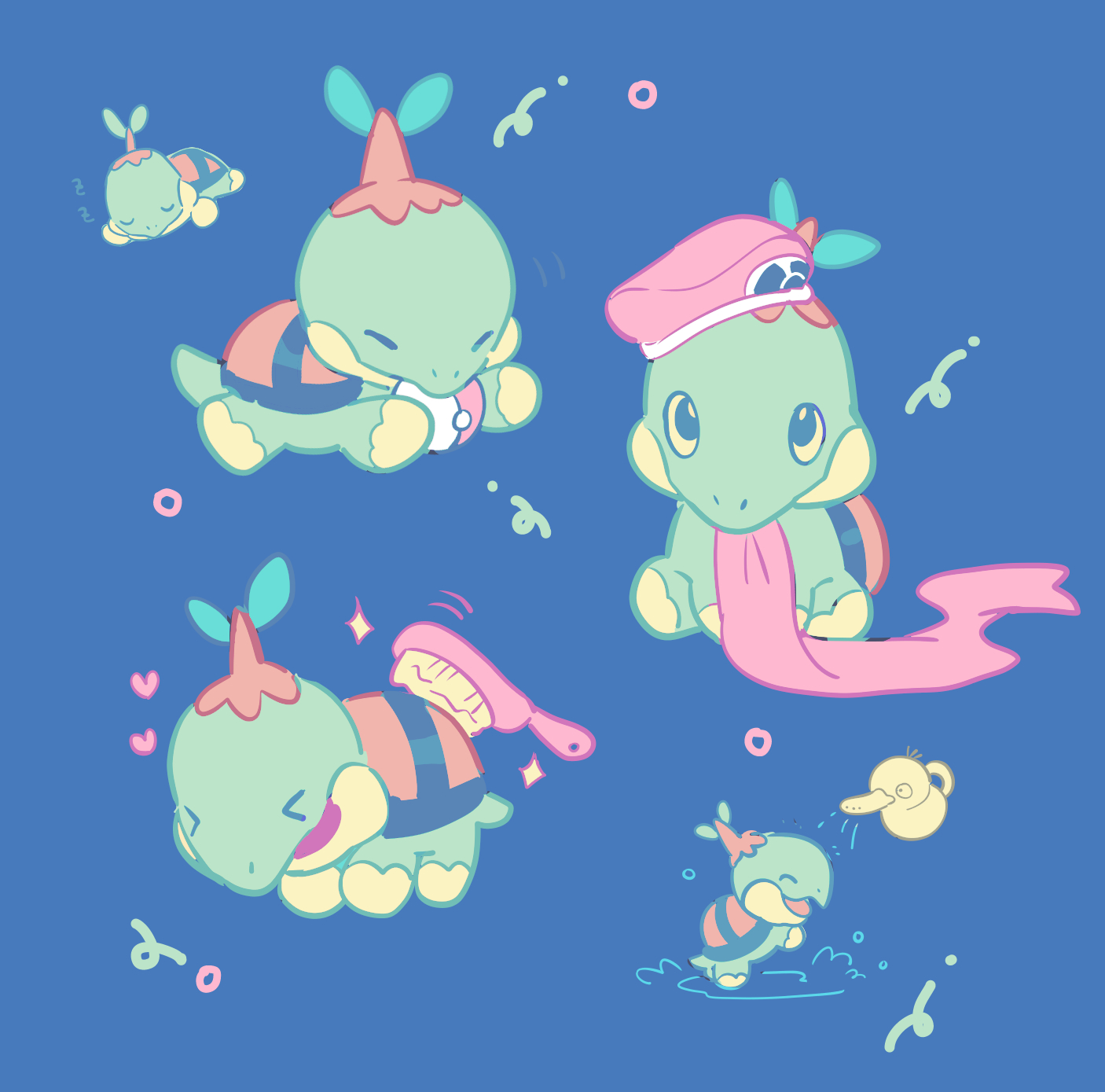 Safebooru - closed eyes commentary request cosplay gogeyama hair brush ...