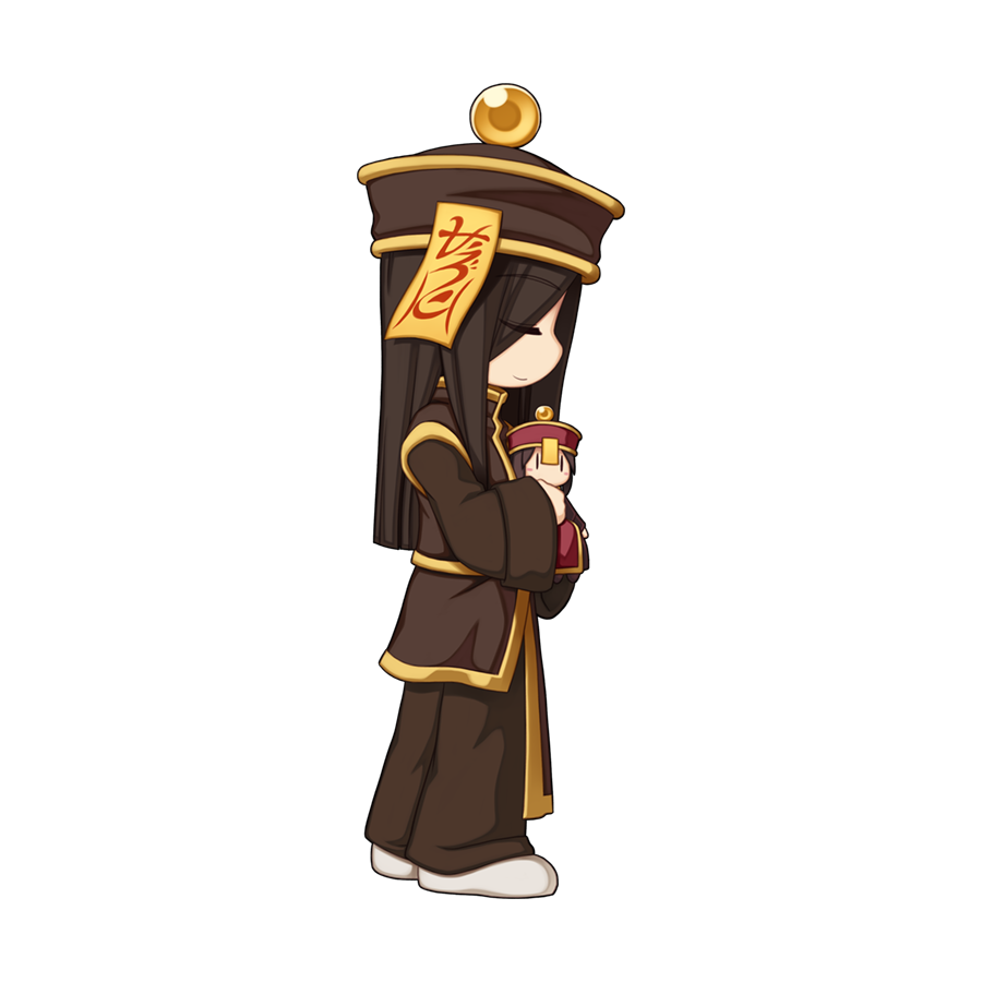 Safebooru - 1boy black hair brown hat brown jacket brown pants ...