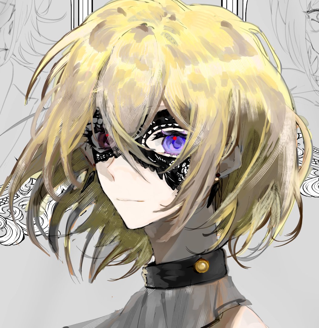 Safebooru - 1girl bang dream! bang dream! it's mygo!!!!! black mask blonde hair blue eyes closed ...