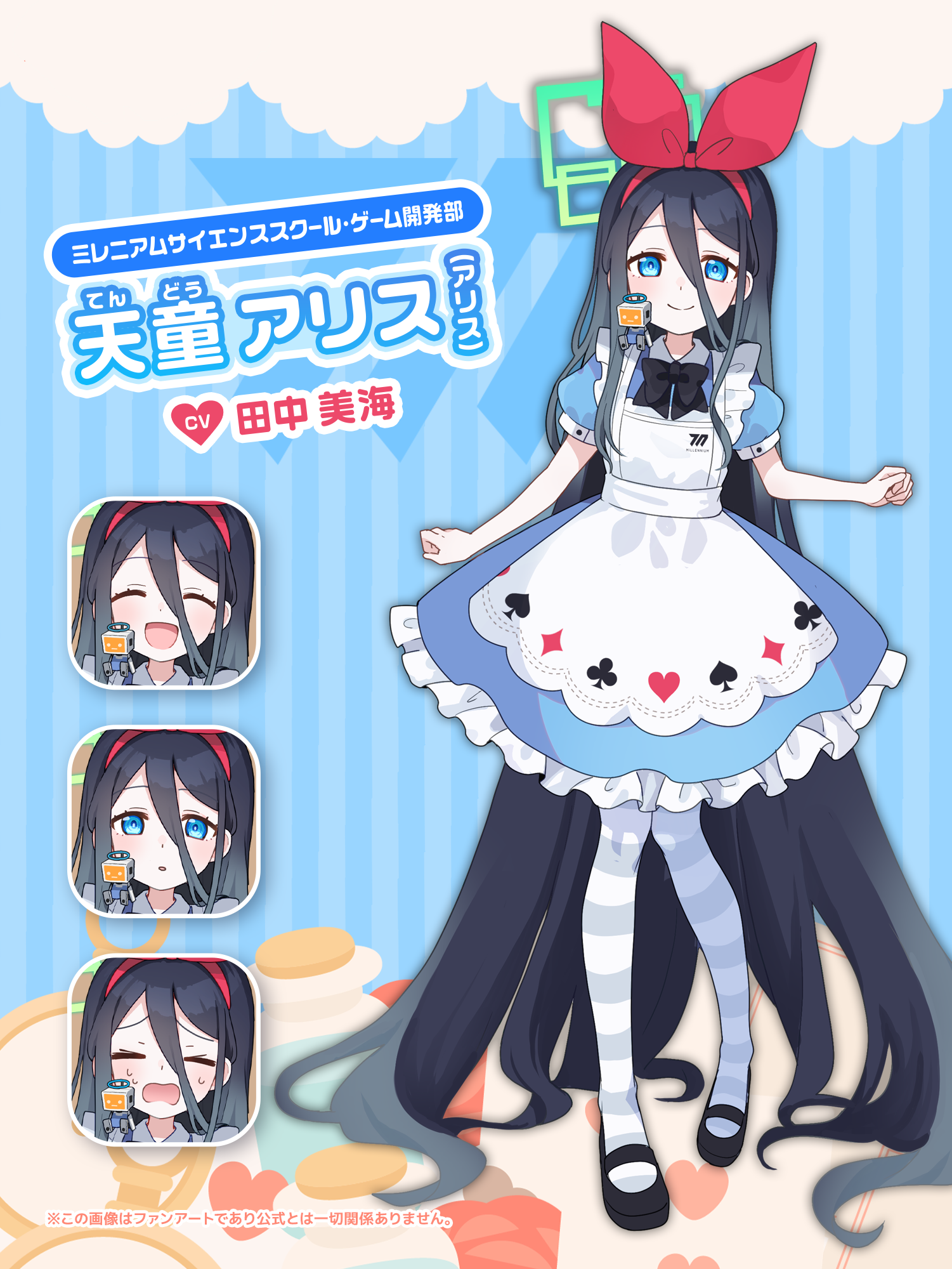 Safebooru - (robot) (blue archive) 13 (spice!!) 1girl absurdly long hair apron aris (blue ...
