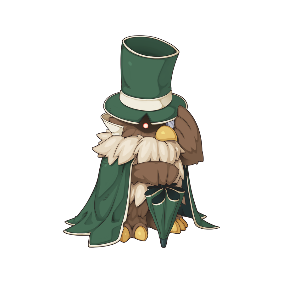 Safebooru - 1boy beak cape chibi chibi only closed umbrella full body ...
