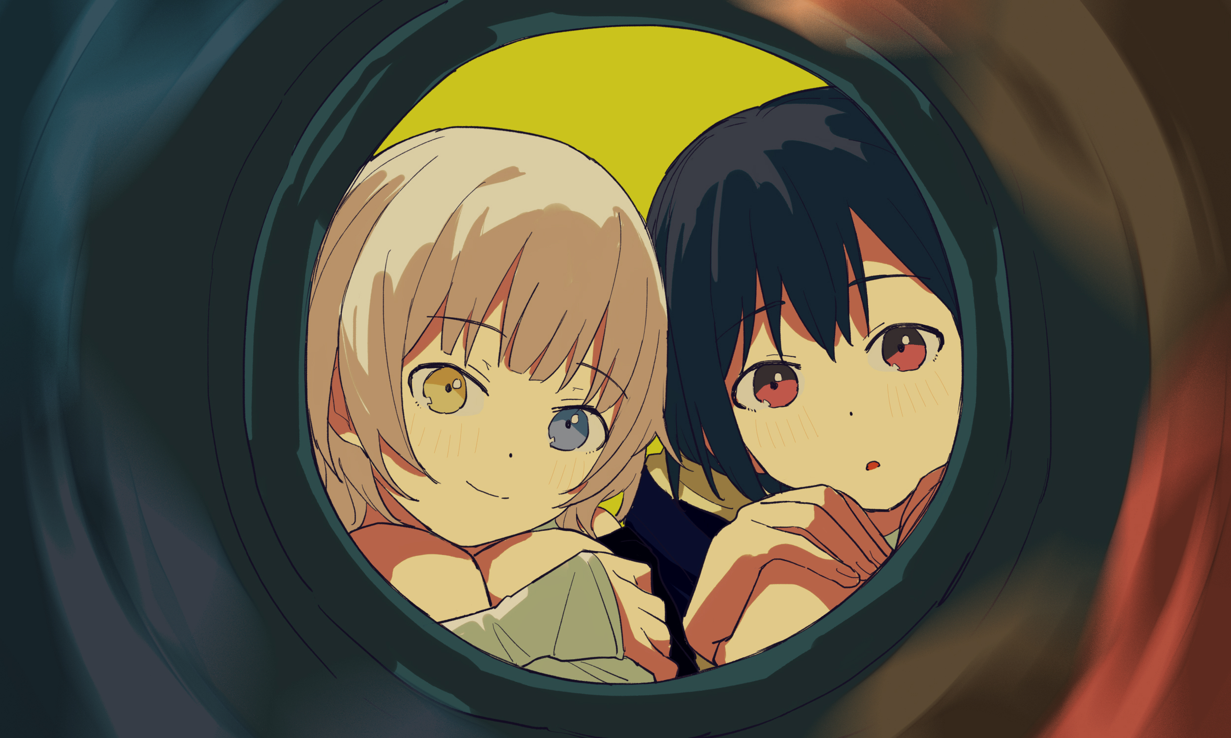 Safebooru - 2girls bang dream! bang dream! it's mygo!!!!! black hair blue eyes blush chinese ...