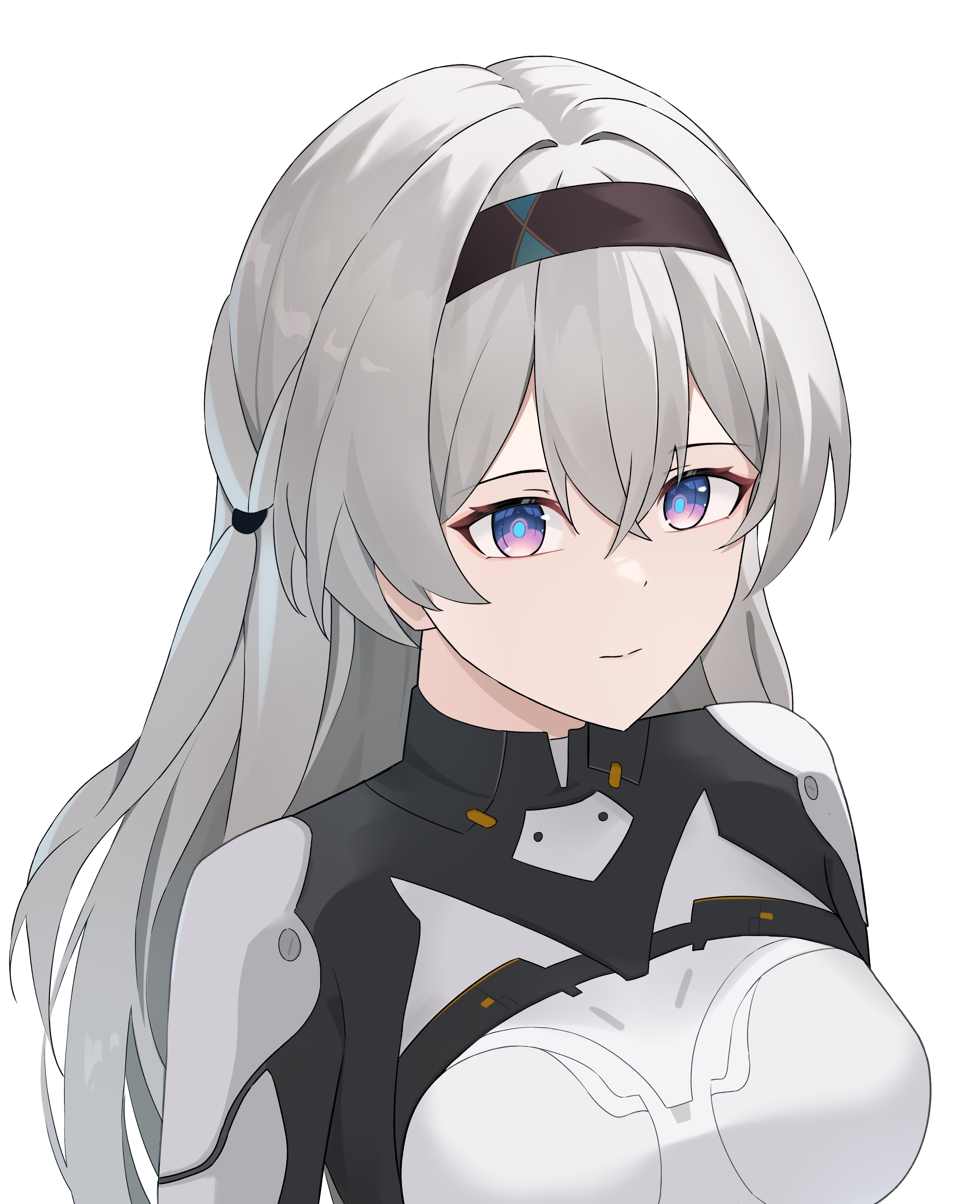 Safebooru - 1girl absurdres black hairband bodysuit breasts firefly (ar-26710) (honkai: star ...