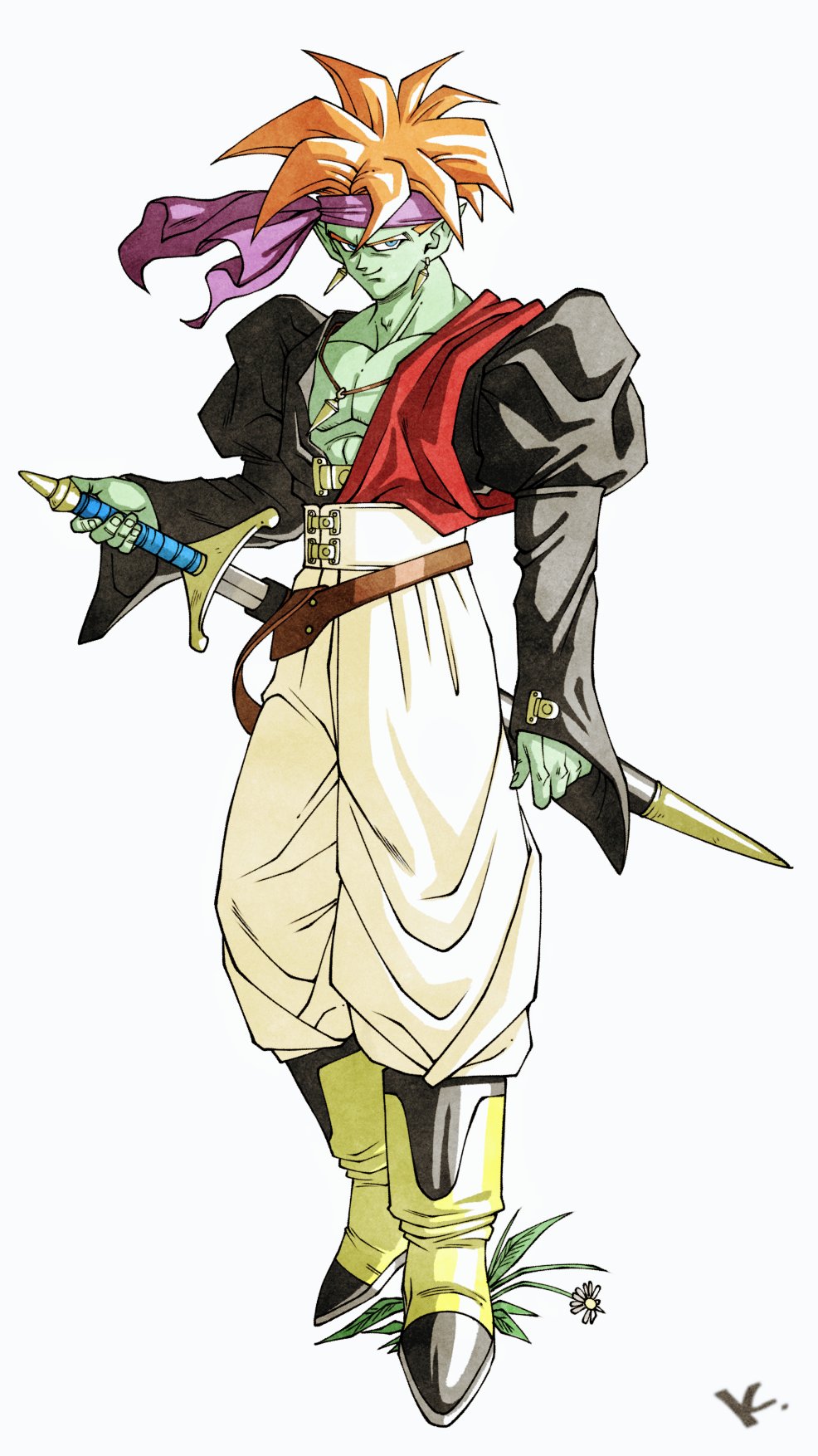 Safebooru - 1boy baggy pants black footwear black shirt boots character ...