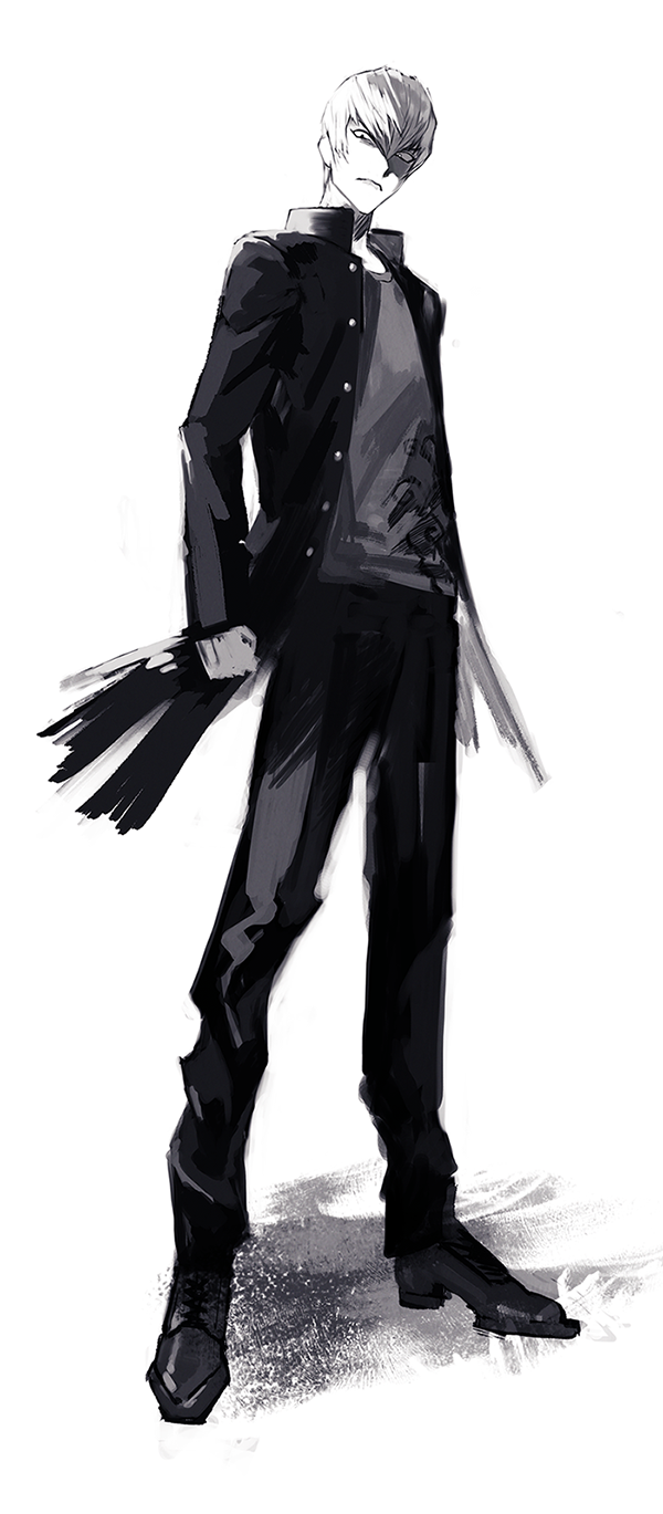 Safebooru - 1boy angry clenched hand frown full body gakuen basara ...