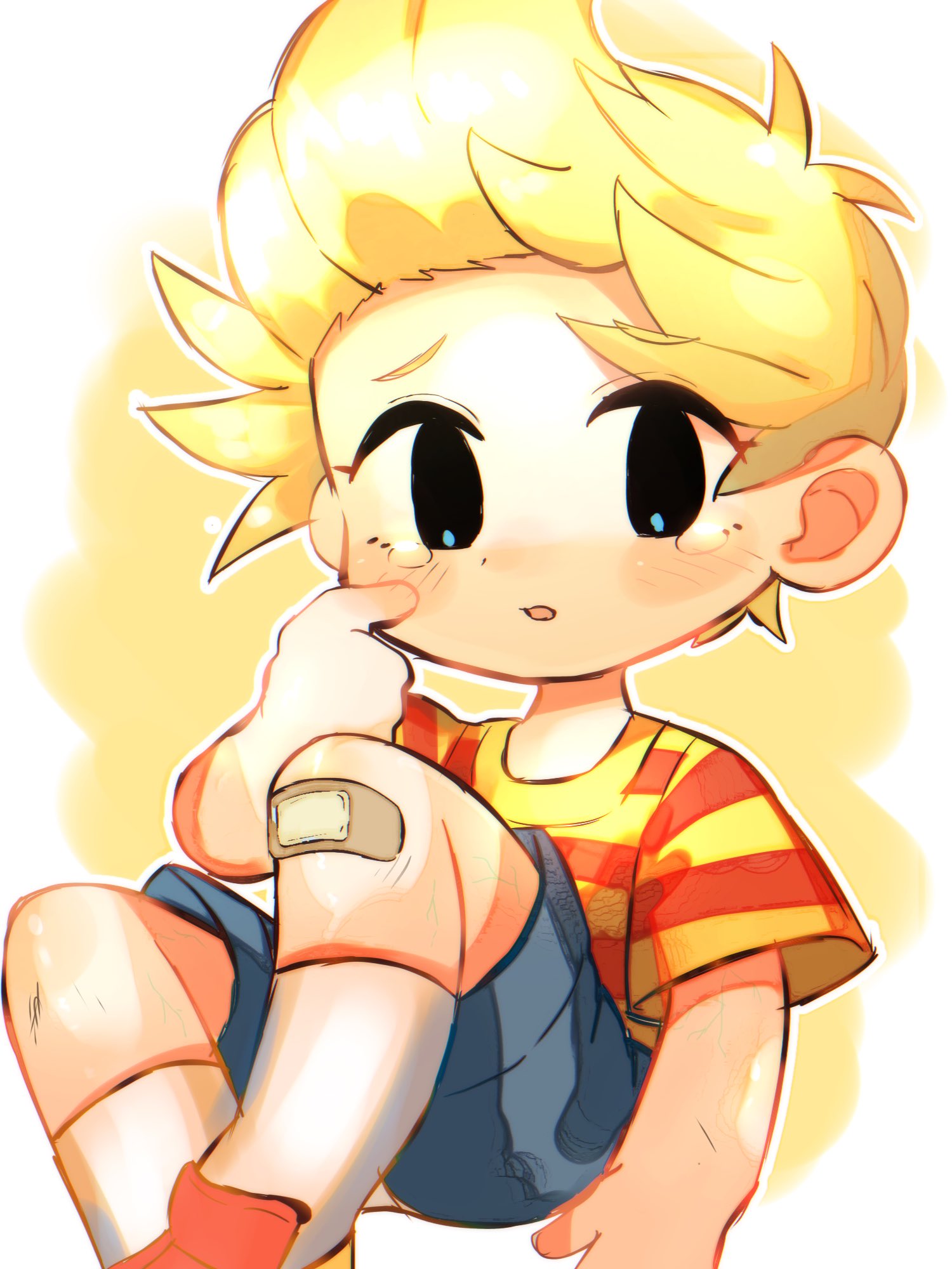 Safebooru - child crying highres kurorinamori lucas (mother 3) mother ...