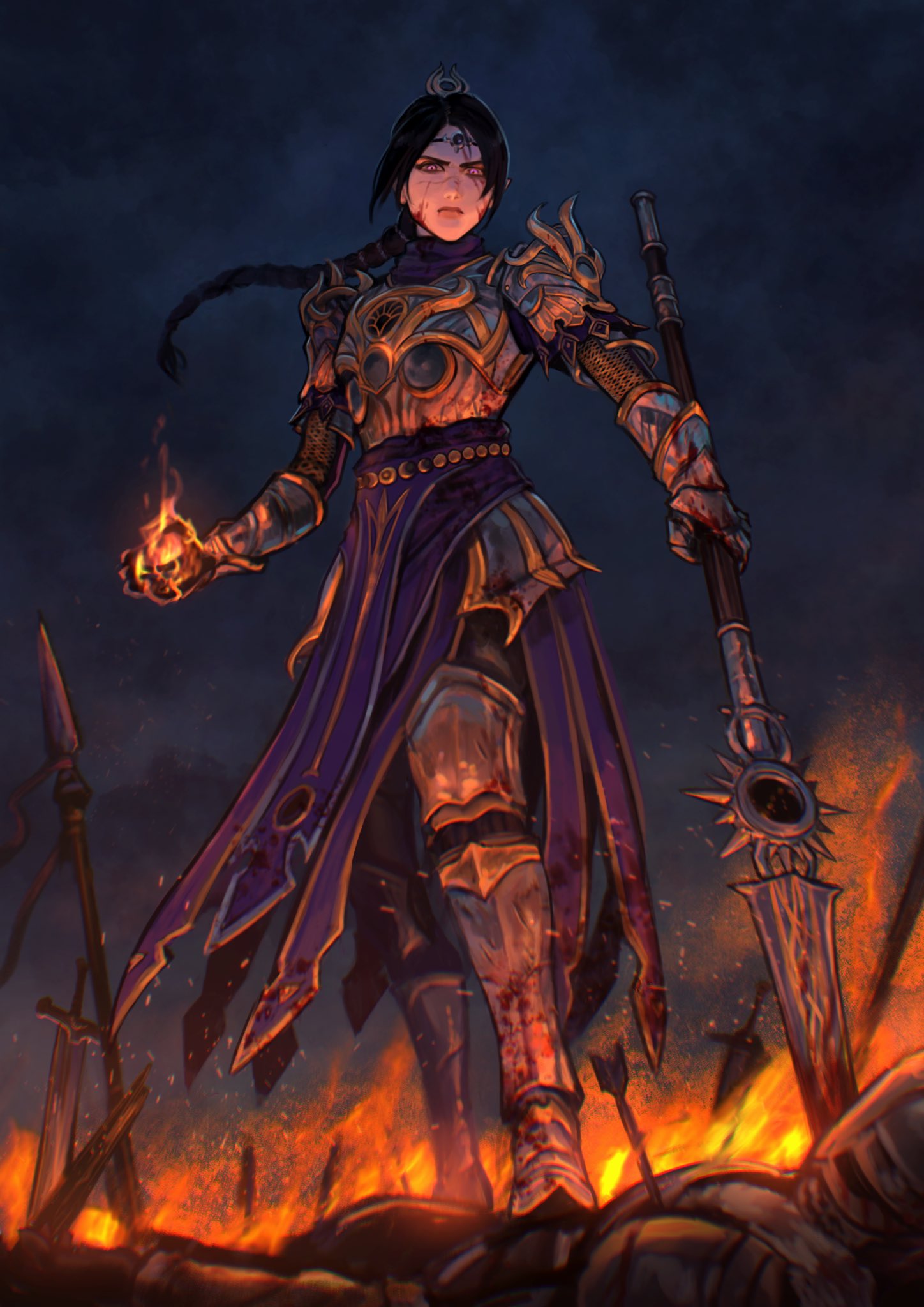 Safebooru - 1girl armor baldur's gate baldur's gate 3 dungeons ...