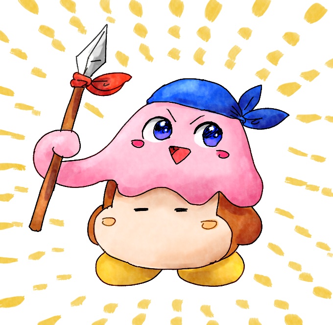 Safebooru - bandana bandana waddle dee blue bandana blue eyes blush ...