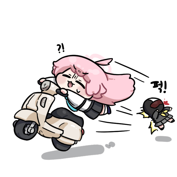 Safebooru - !? 2girls ahoge beleullin black footwear black helmet black serafuku black skirt ...