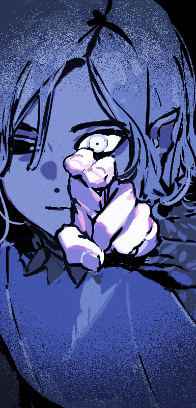 Safebooru - 1boy bags under eyes black eyes dungeon meshi ehvkalsrhkd ...