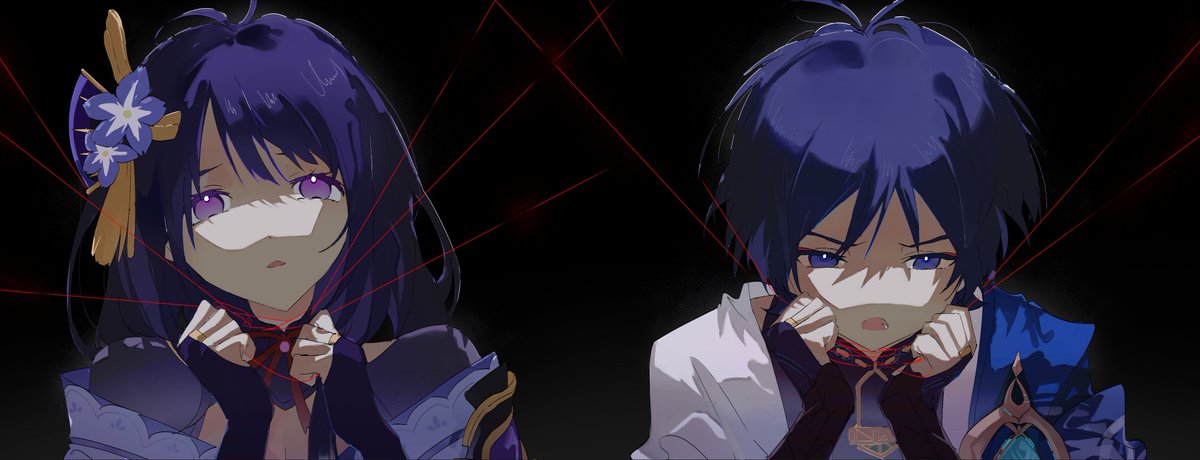 Safebooru - 1boy 1girl antenna hair arm armor black bodysuit black eyes ...