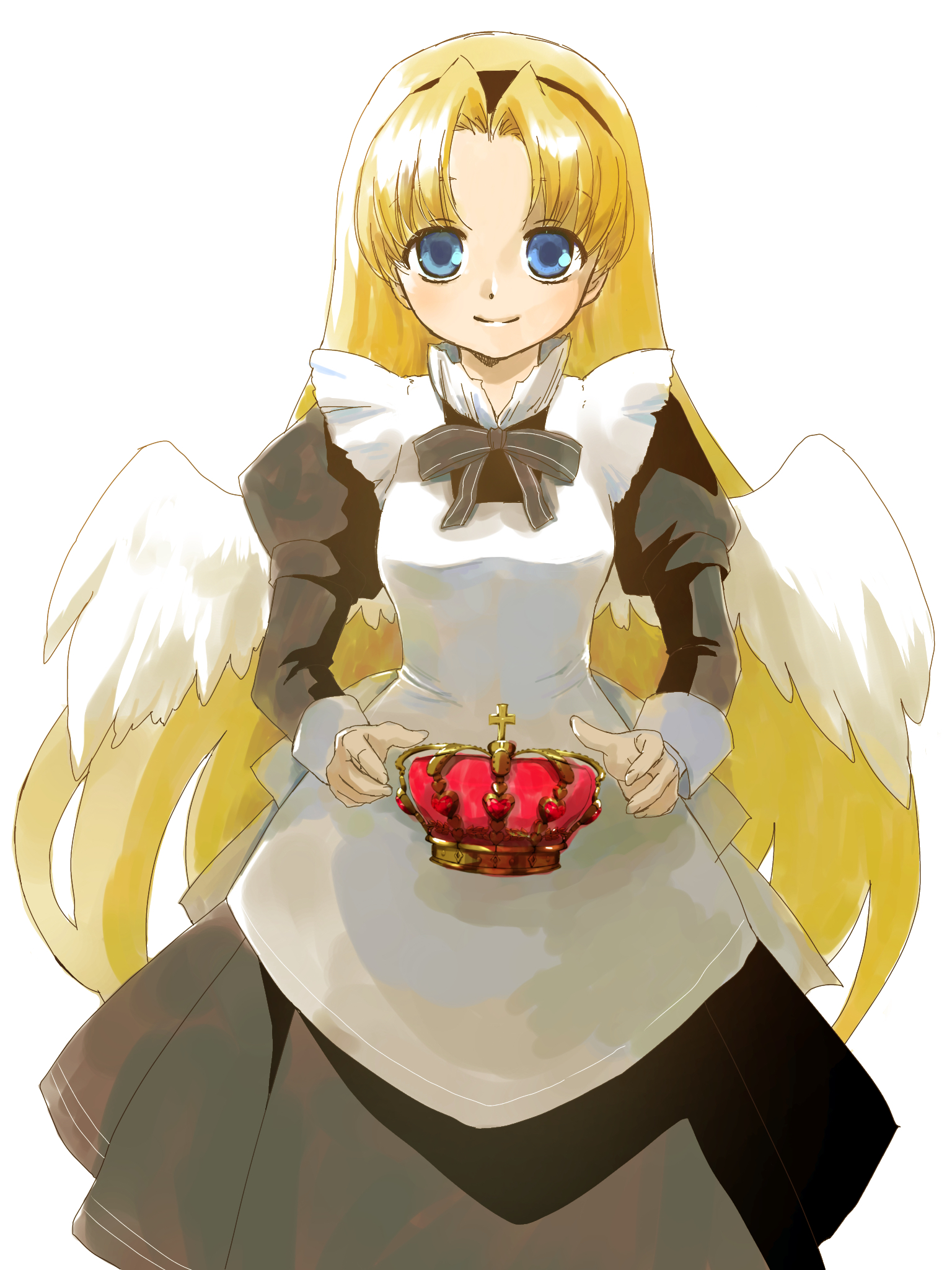 Safebooru - 1girl alice (alicesoft) alicesoft asato04 black bow black ...