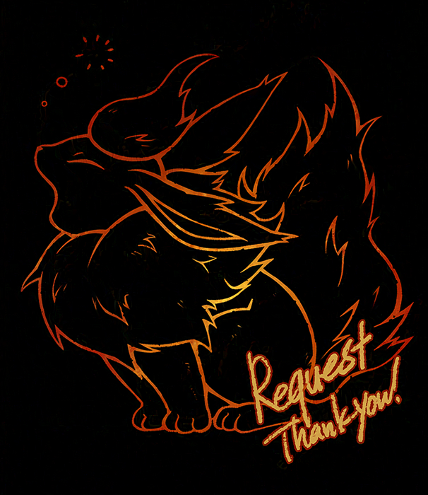 Safebooru - animal focus black background closed eyes commentary ...