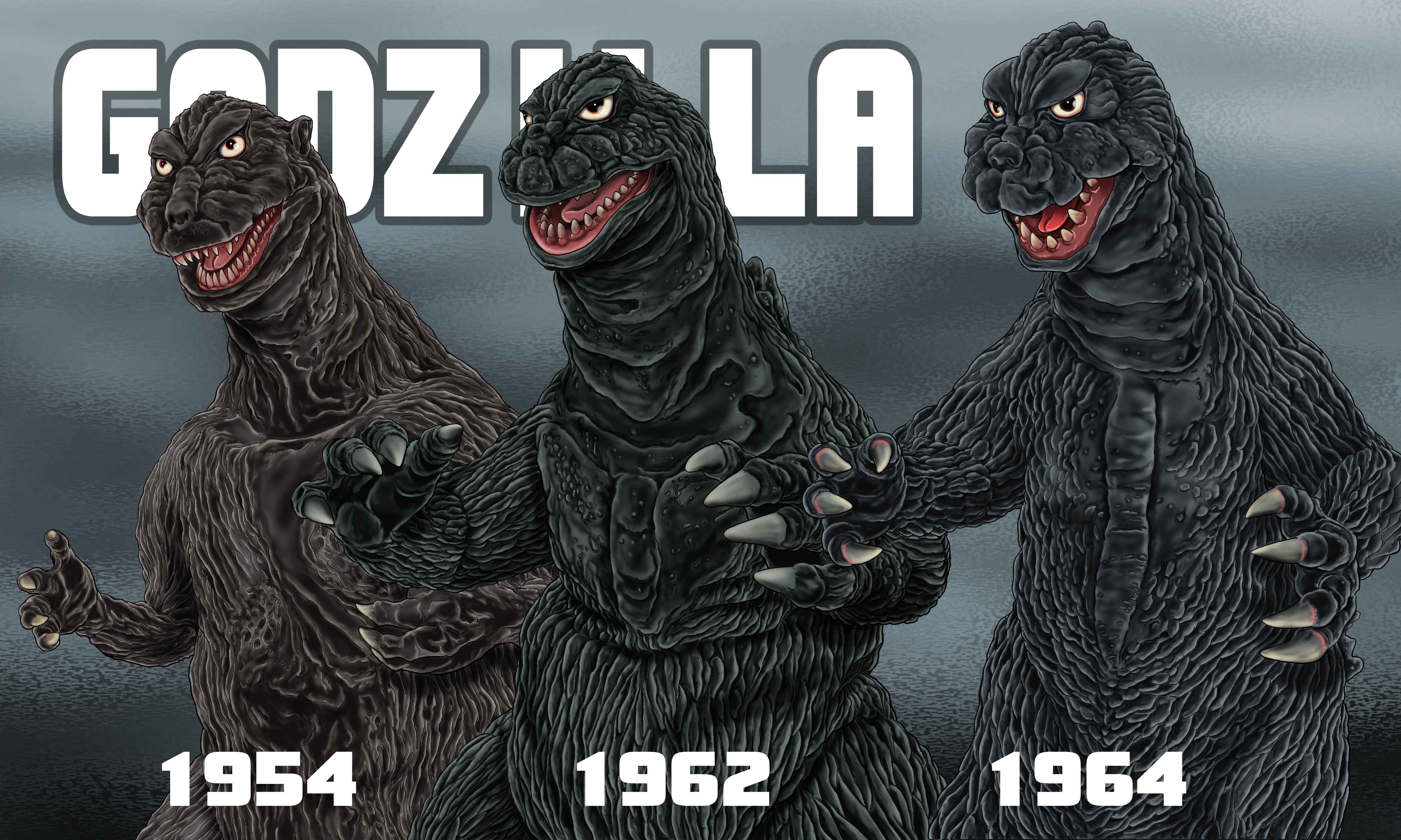 Safebooru - absurdres crossover dinosaur godzilla godzilla (1954 film ...