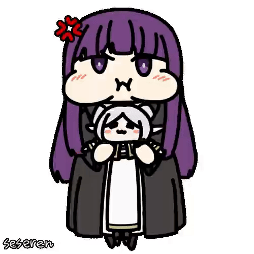 Safebooru - anger vein animated gif carrying fern (sousou no frieren ...