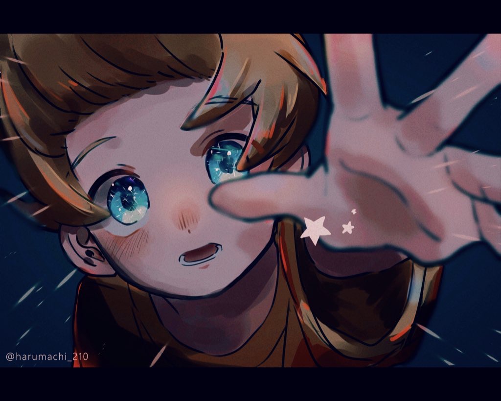 Safebooru - 1boy blonde hair blue eyes child haru-cho looking at viewer ...