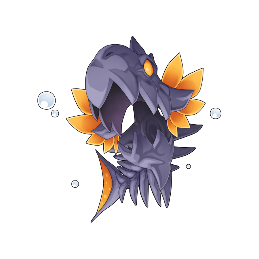 Safebooru - animal focus bubble chibi chibi only coelacanth (ragnarok ...