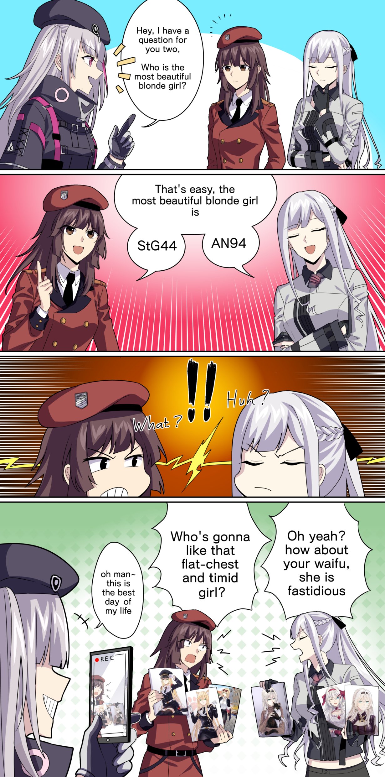 Safebooru - ! absurdres ak-12 (girls' frontline) an-94 (girls ...