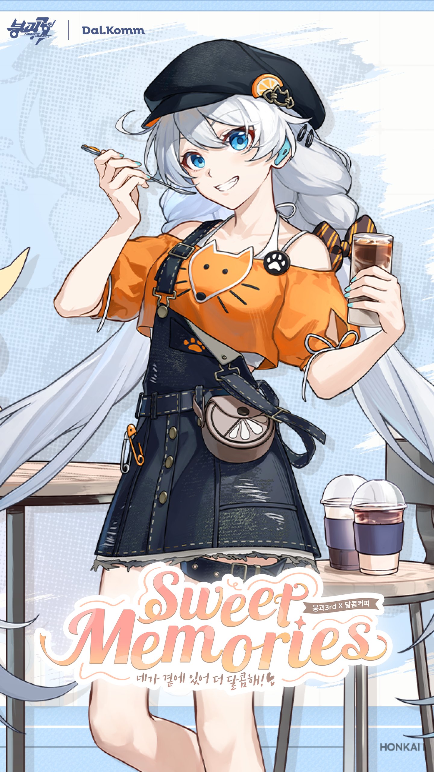 Safebooru - 1girl absurdres bare shoulders belt black belt black hat black skirt blue eyes blue ...