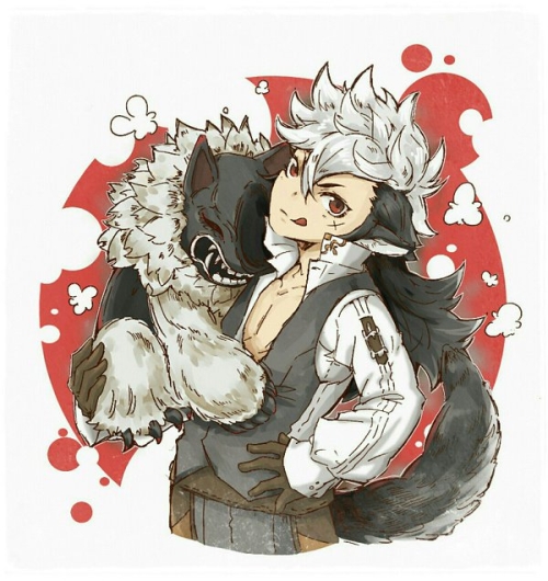 Safebooru - 1boy 1girl animal ears aristocratic clothes black hair ...