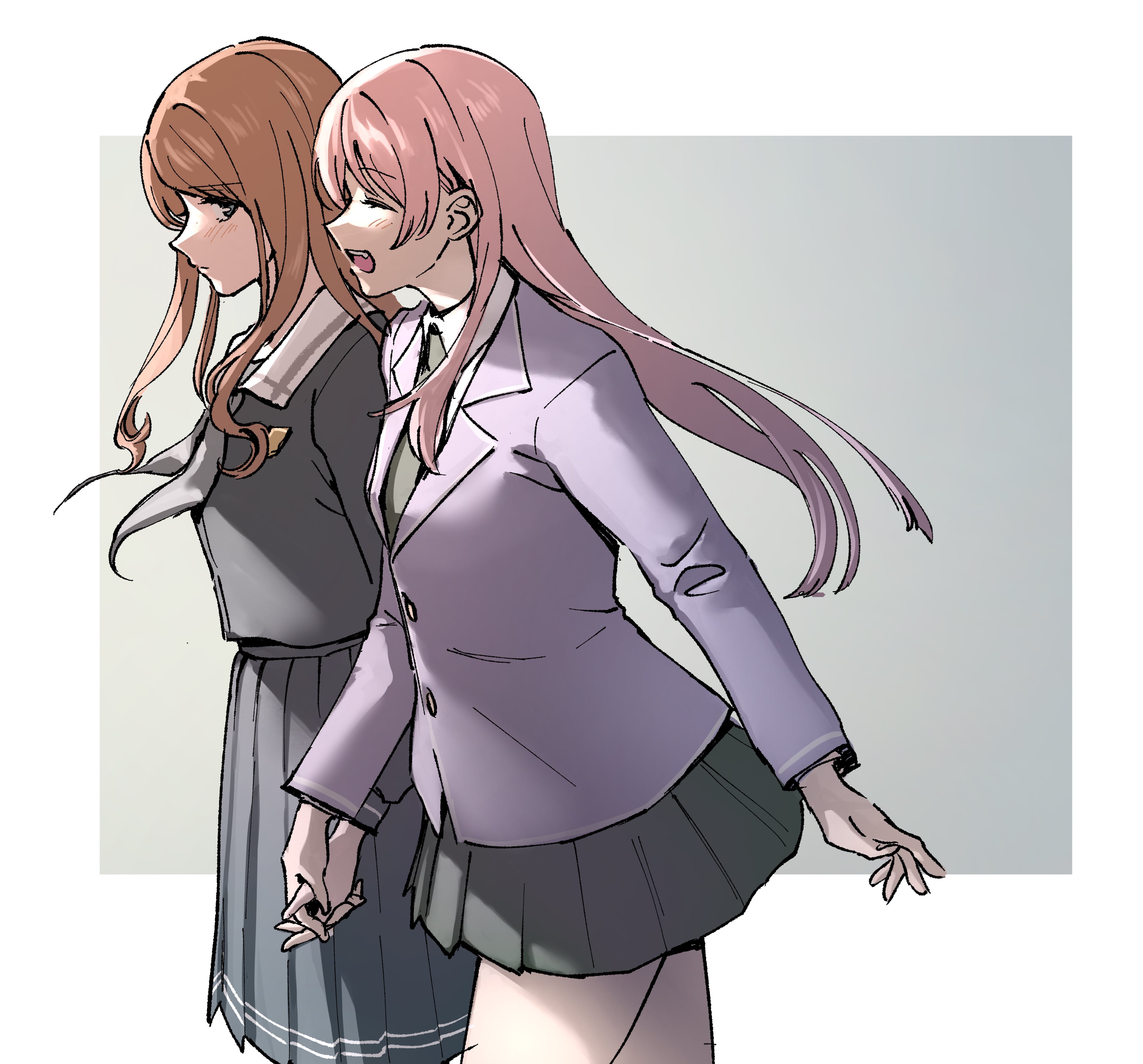 Safebooru - 2girls absurdres bang dream! bang dream! it's mygo!!!!! blazer blue eyes blue ...