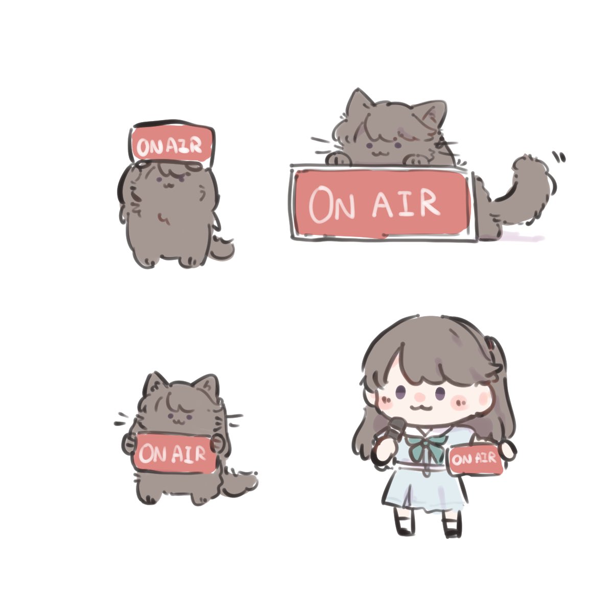 Safebooru - 1girl :3 animal animalization ao kaeru aqua neckerchief ...