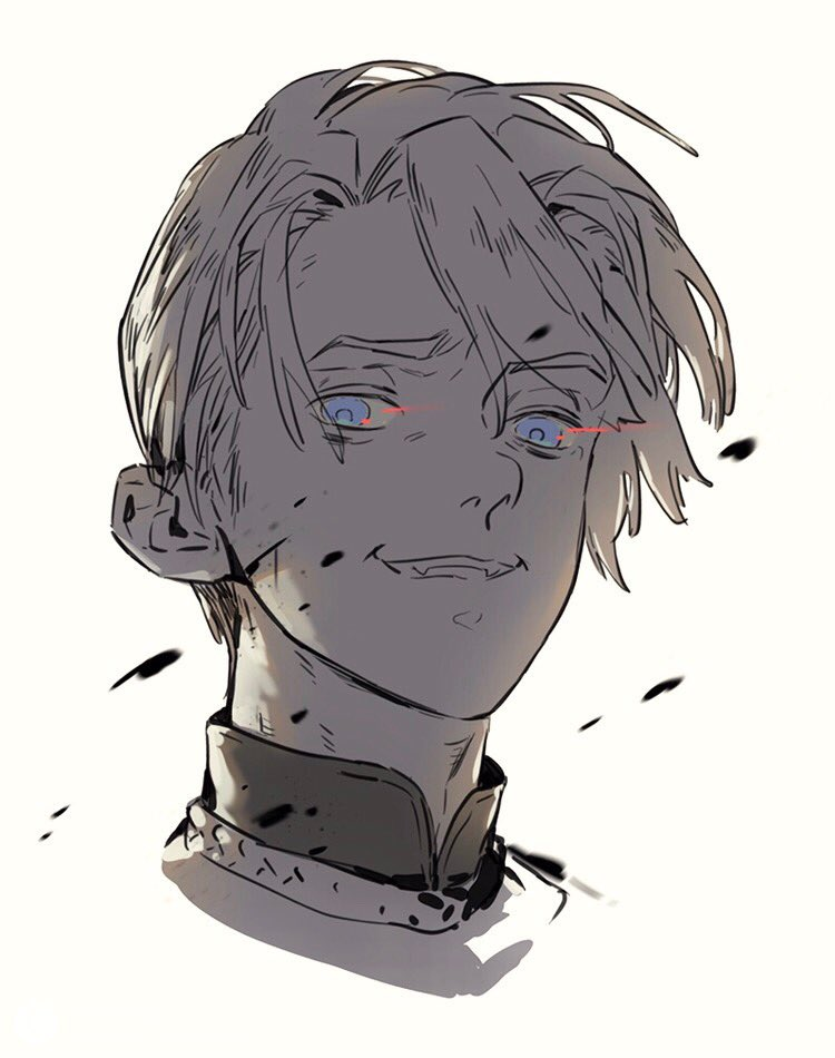 Safebooru - 1boy 9mmbullet1 blonde hair blood blue eyes dimitri ...