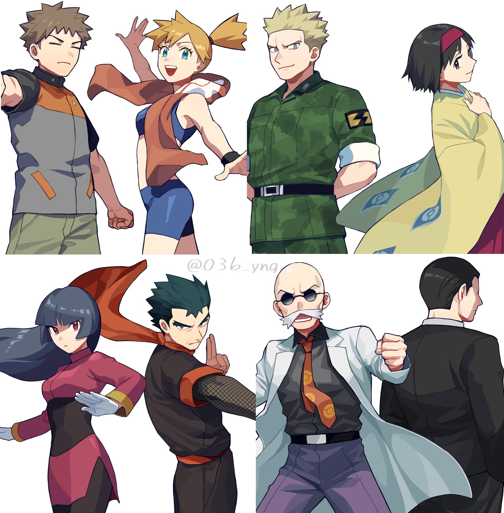 Safebooru - 3girls 5boys :d bike shorts black hair black shirt black ...