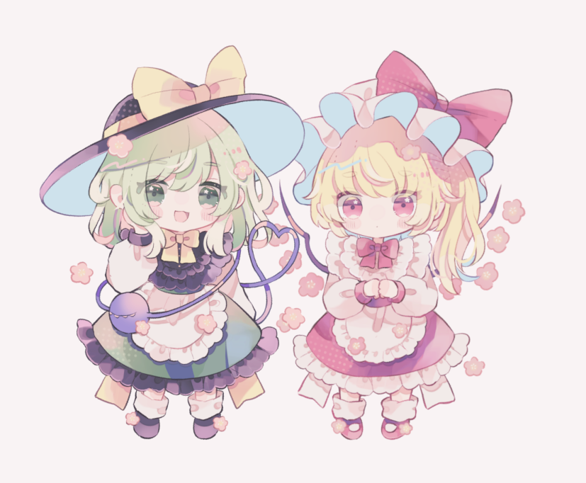 Safebooru - 2girls black hat black shirt blonde hair blush stickers ...