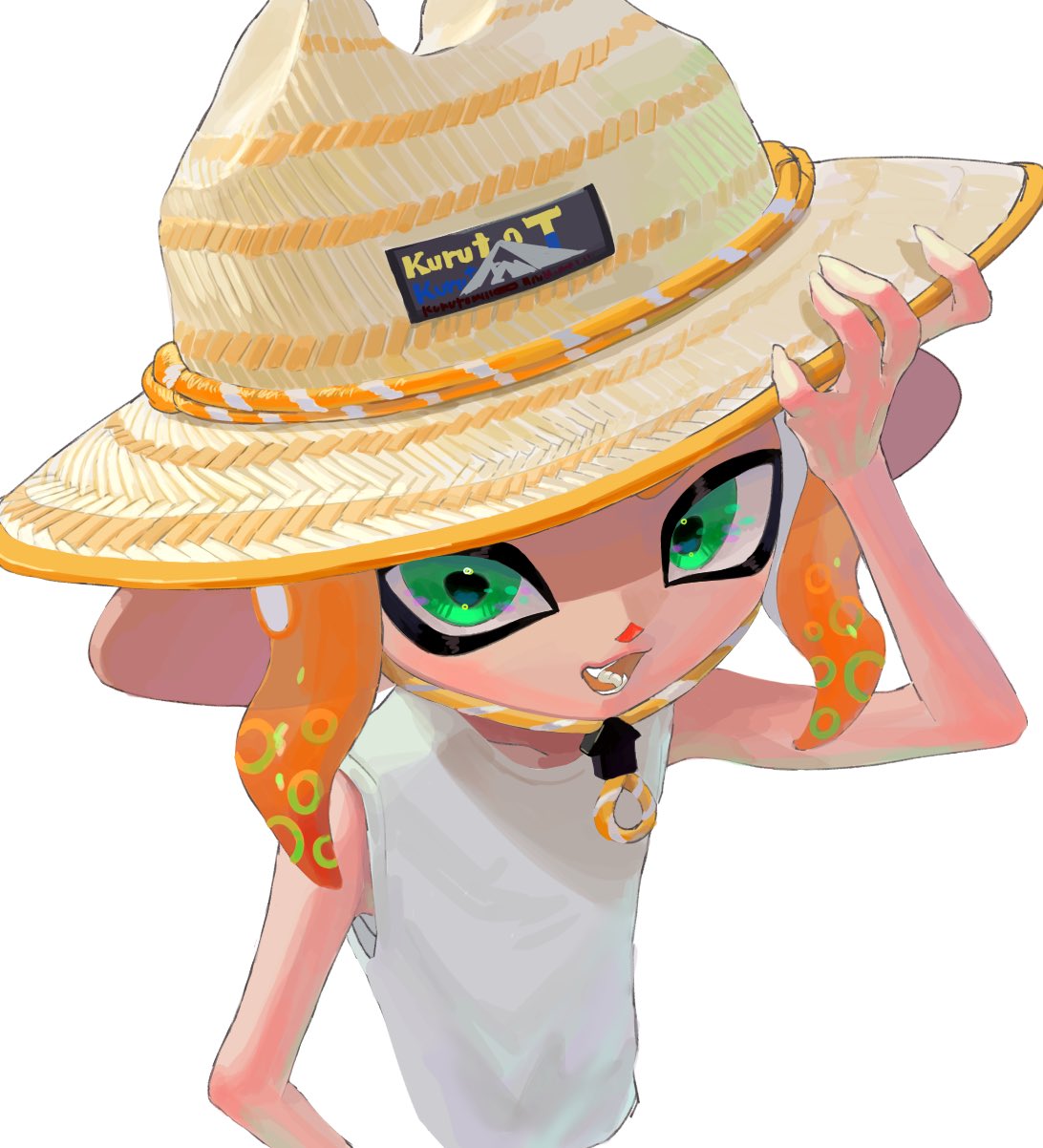 Safebooru - 1boy :3 :d adjusting clothes adjusting headwear androgynous ...