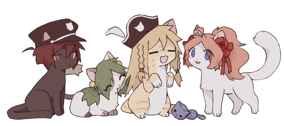 Safebooru - :3 animalization anna (epic battle fantasy) blonde hair ...