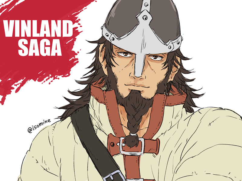 Safebooru - 1boy beard belt bjorn (vinland saga) braid braided beard ...