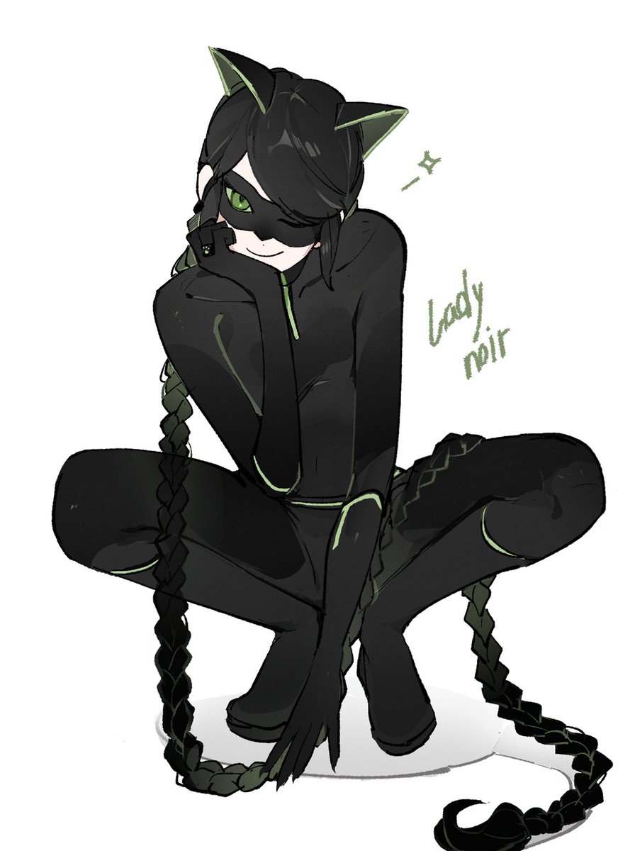 Safebooru - 1girl animal ears black bodysuit black hair black mask bodysuit braid cat ears cat ...