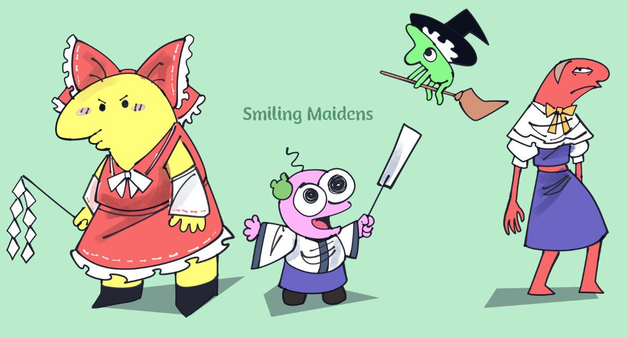 Safebooru - 4boys alan (smiling friends) alice margatroid alice ...