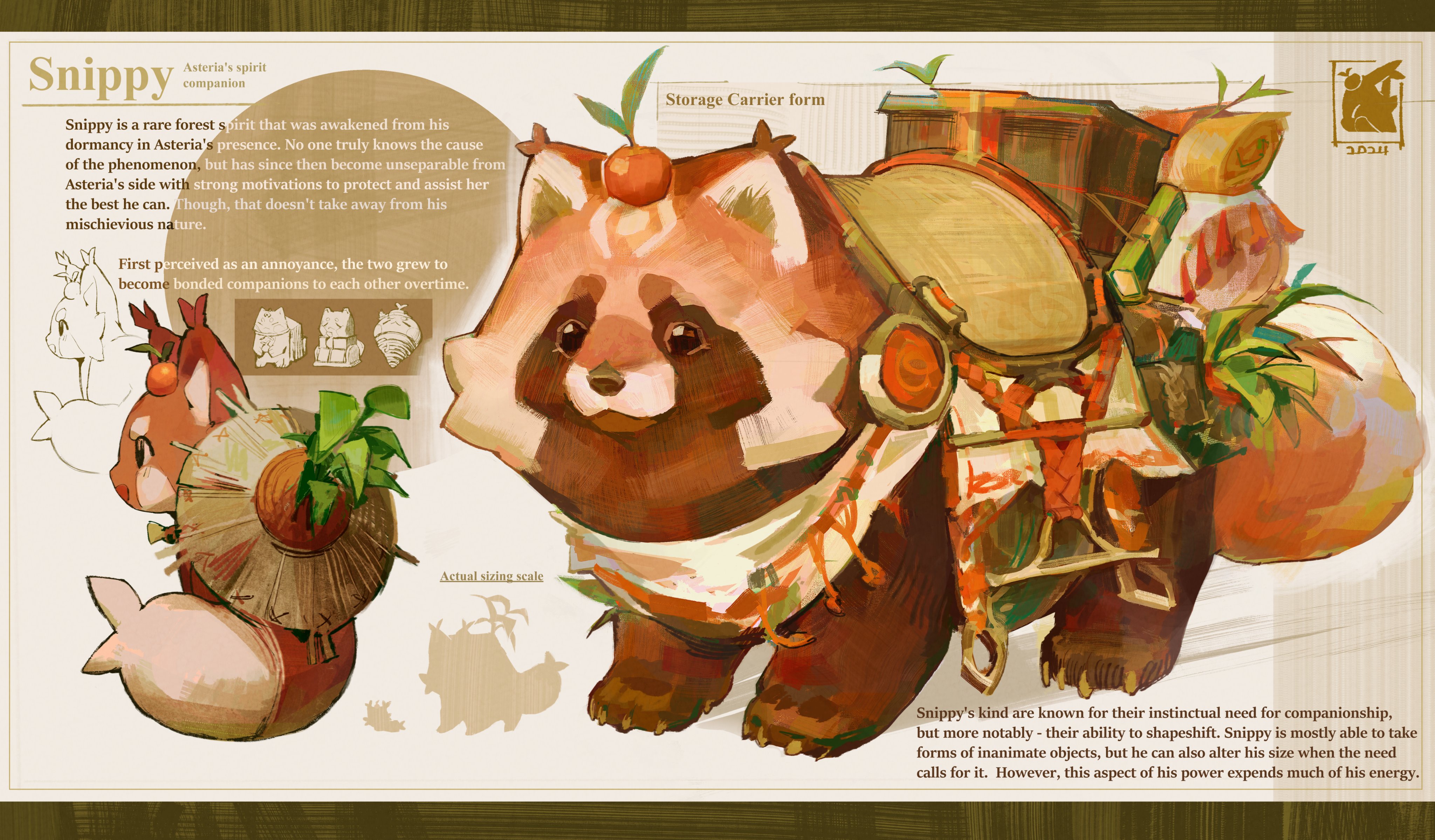 Safebooru - absurdres animal animal focus bamboo box character name ...