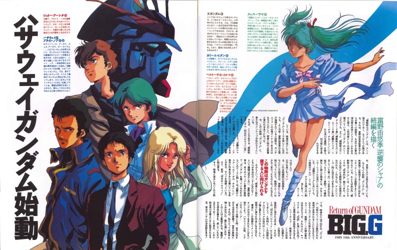 Safebooru - 1980s (style) amuro ray beltorchika irma bright noa dress ...