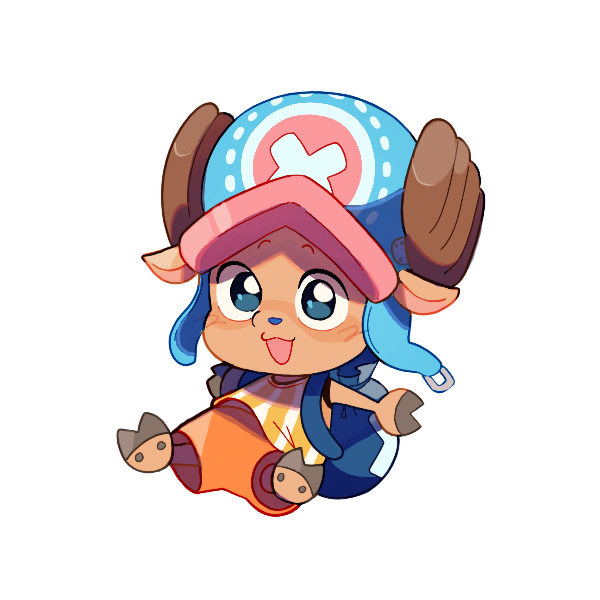 Safebooru - 1boy animal ears antlers blue eyes blue nose chibi chibi ...