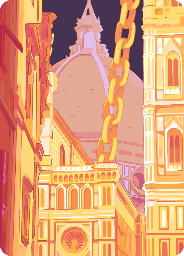 Safebooru - architecture building castle chain commentary dome european ...