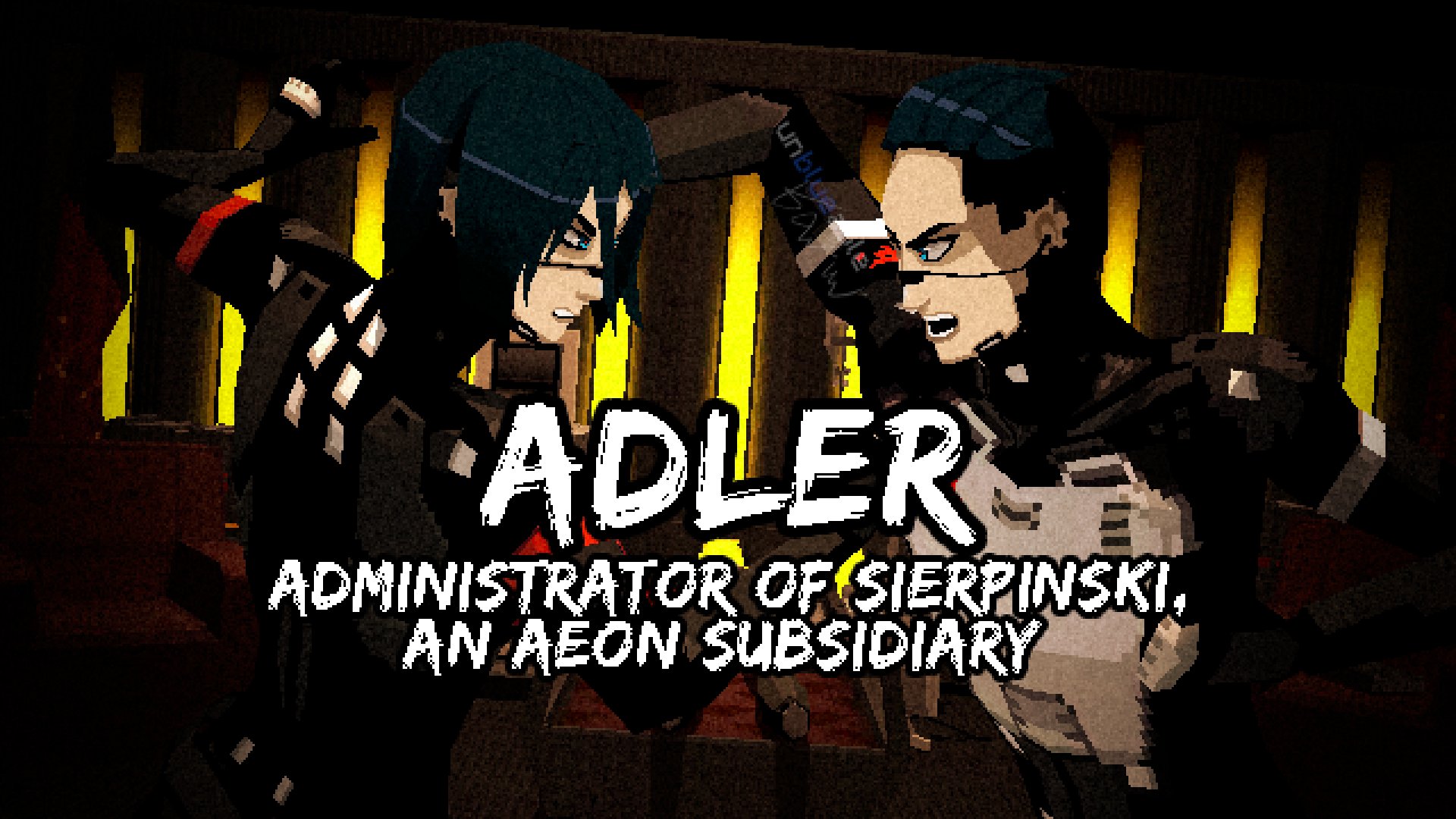 Safebooru - 1boy 2girls adler (signalis) android armchair armor bed ...