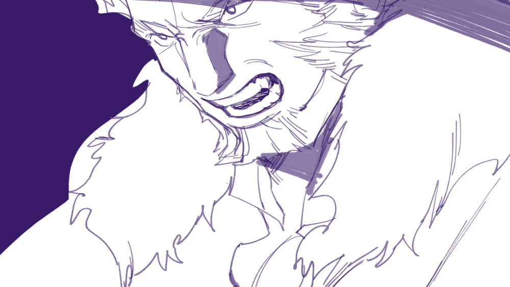 Safebooru - 1boy beard cape close-up facial hair fate/zero fate (series) frown full beard ...