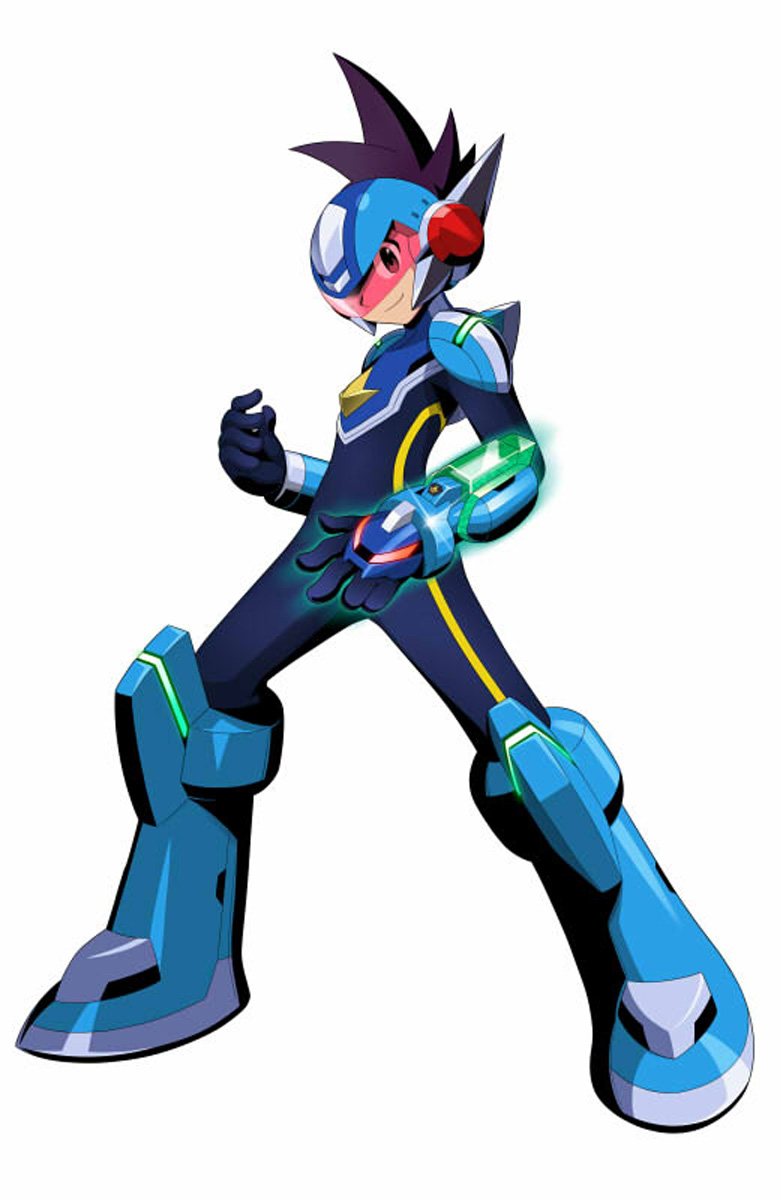 Safebooru - 1boy armor assault visor blue bodysuit blue helmet bodysuit brown hair full body geo ...