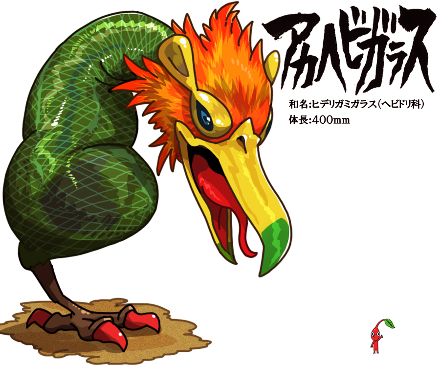 Safebooru - beak black eyes character name colored skin commentary ...