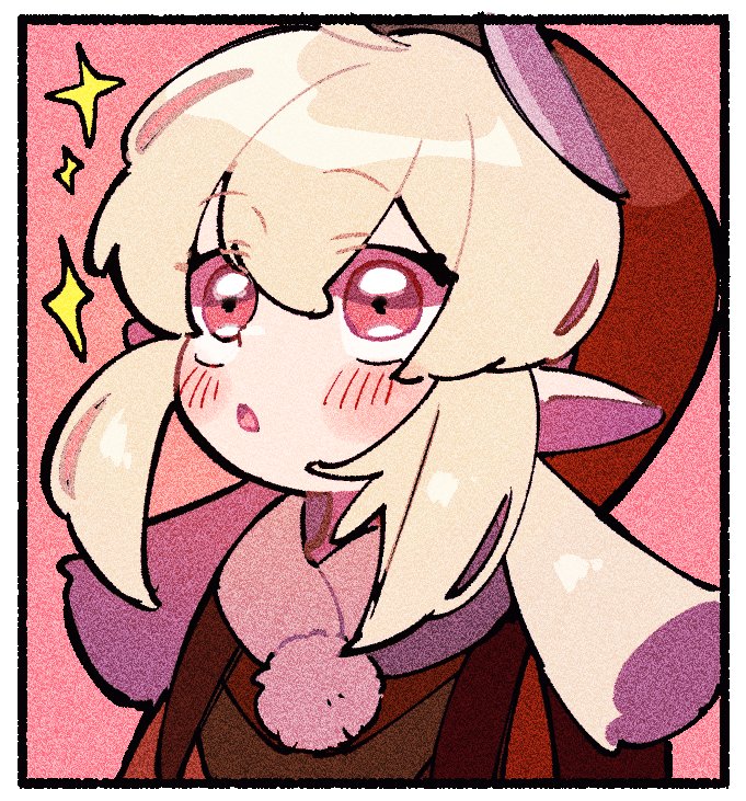 Safebooru - 1girl blonde hair blush border cabbie hat dress film grain ...