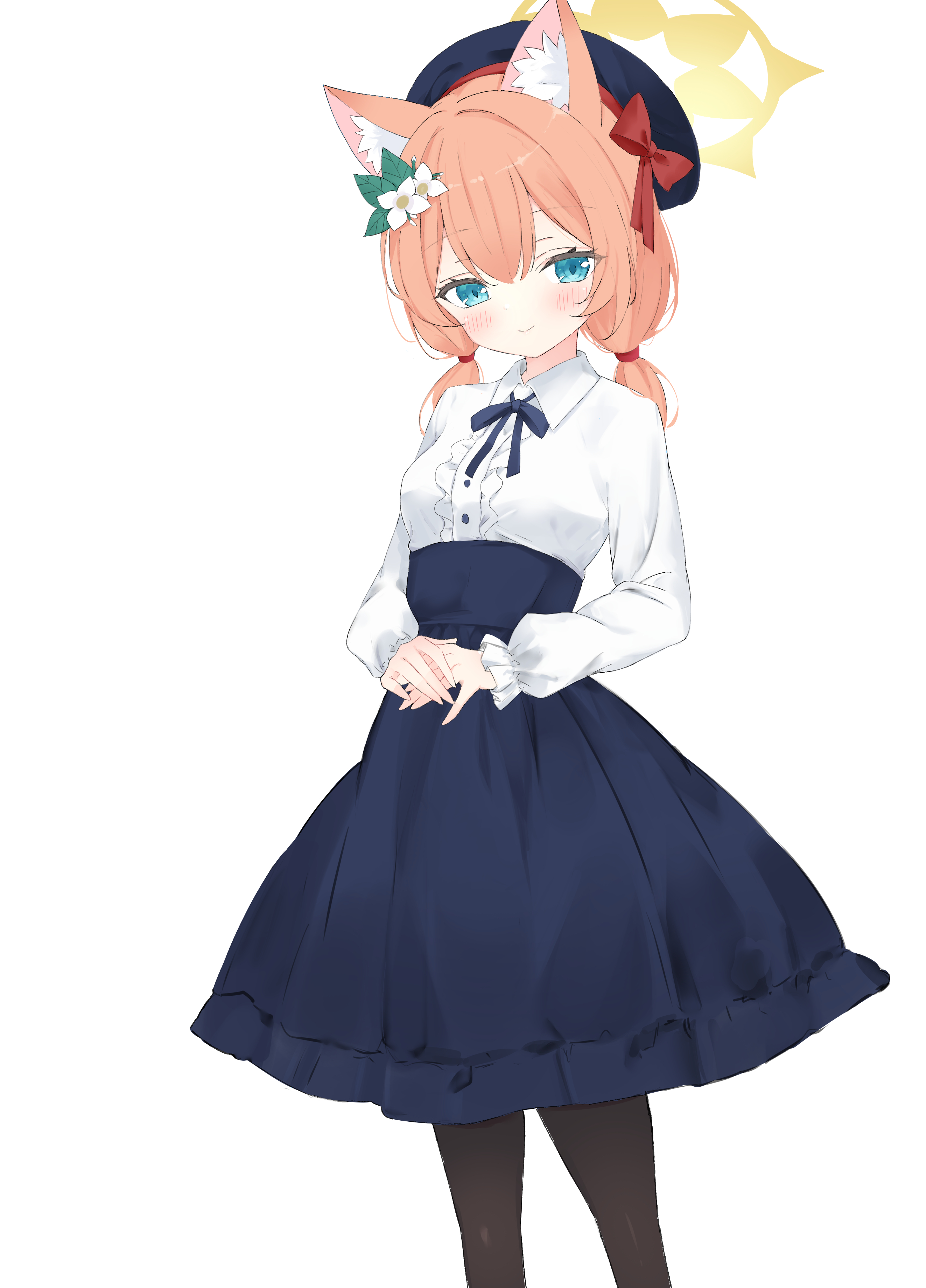 Safebooru - 1girl absurdres alternate hair length alternate hairstyle animal ear fluff animal ...