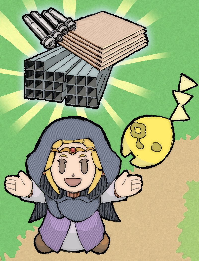 Safebooru - 1girl 1other arms up blonde hair blue cloak bolt (hardware ...